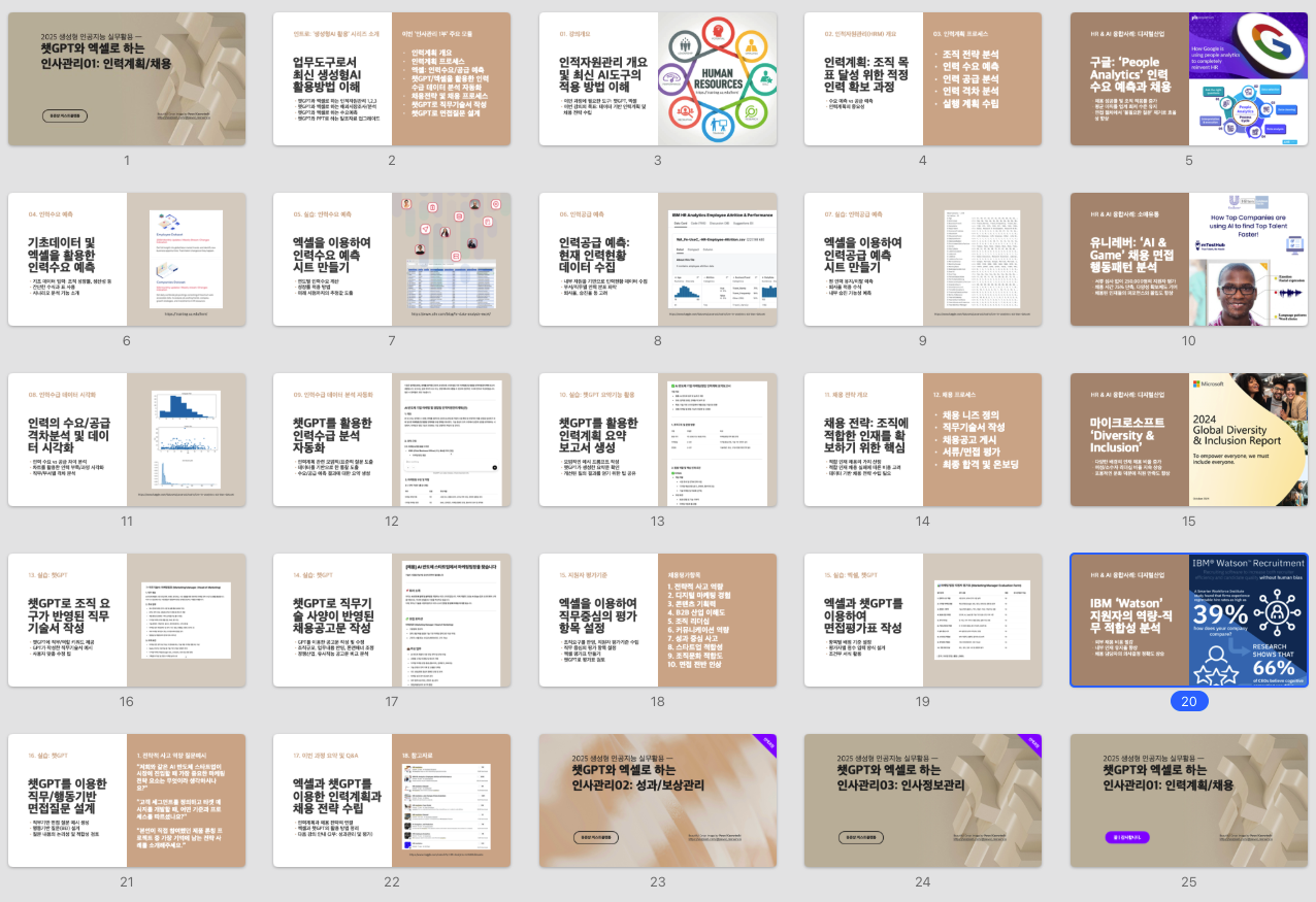 챗GPT와 엑셀로 하는 인사관리 1부: 인력계획 및 채용 (사례분석) – nextplatform