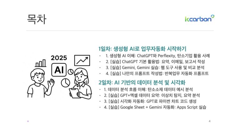 AX 실무활용 | 나의 업무 효율을 높여주는 생성형 AI 활용 (KCARBON) – nextplatform